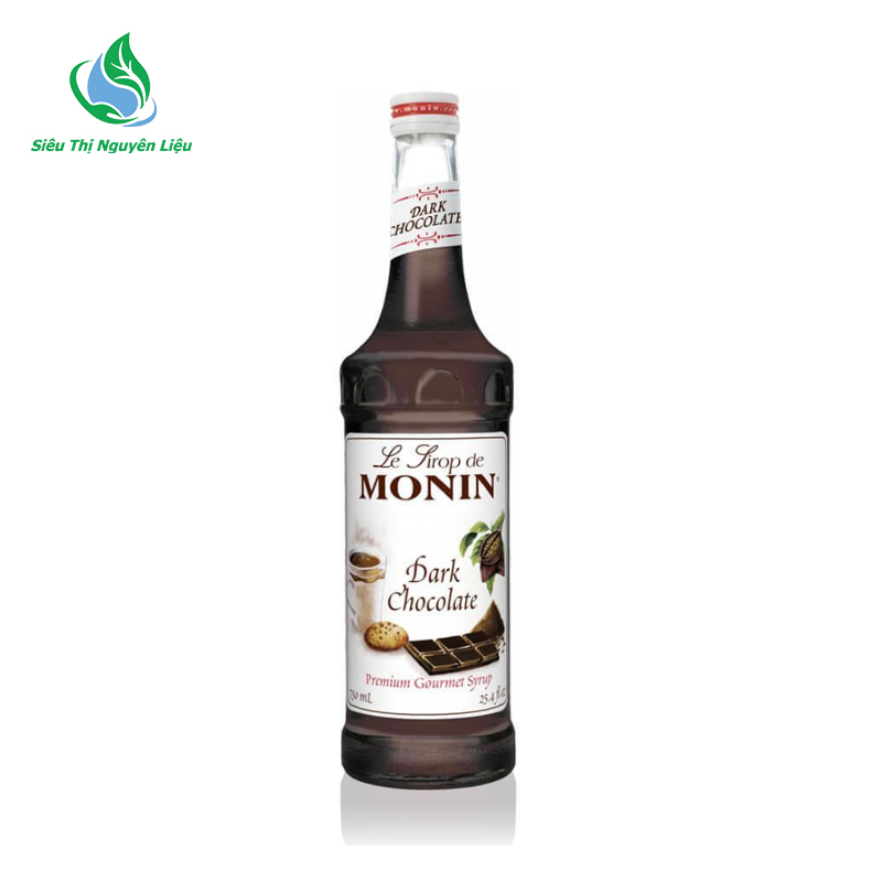 Syrup Monin Chocolate Đen - Chocolate Dark 700ml - Nguyên liệu pha chế ...